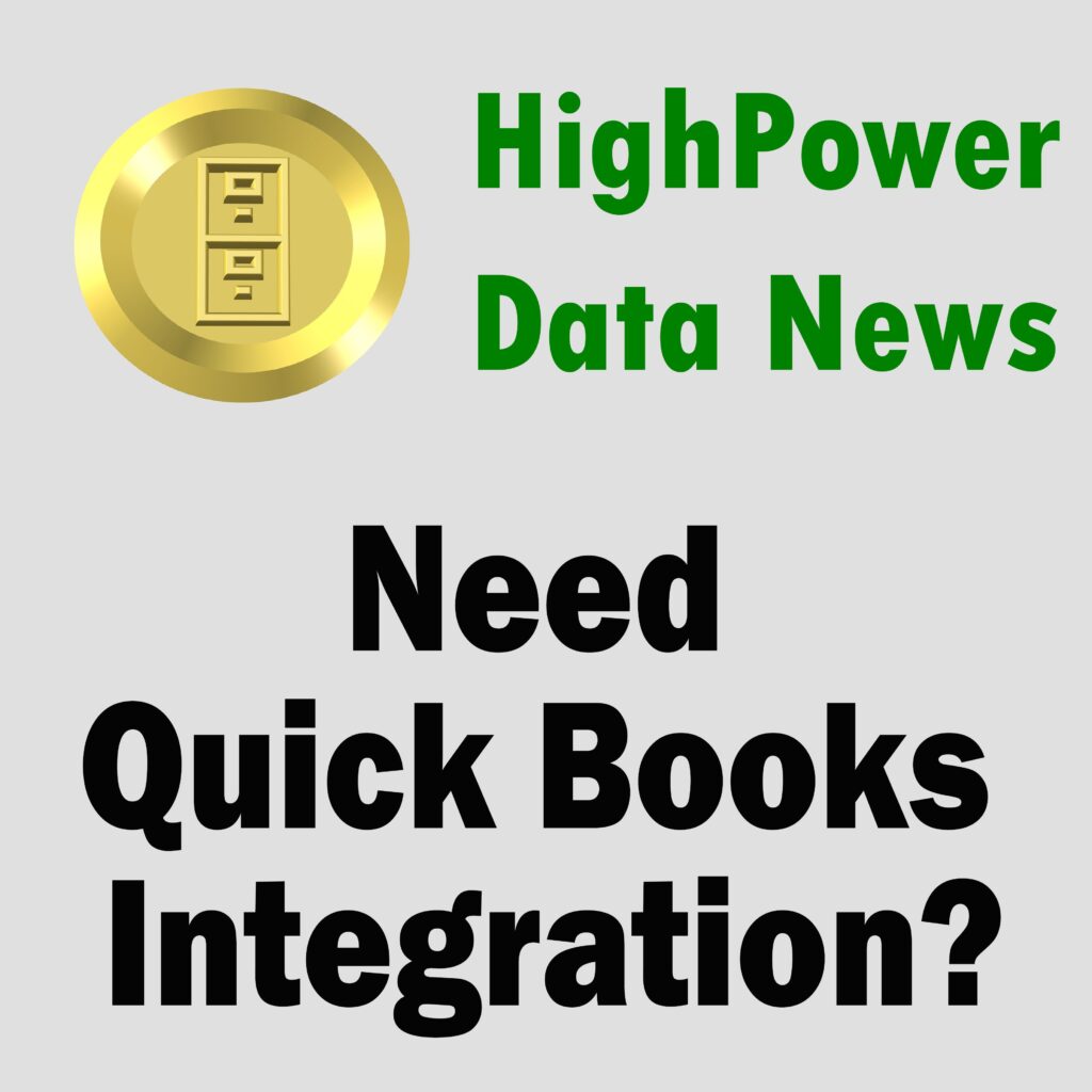 Minneapolis FileMaker Quickbooks Integration | HighPower Data Solutions